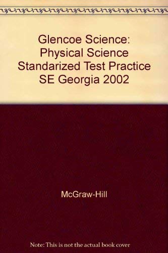 Glencoe Science: Physical Scie: McGraw-Hill Education: 9780078274572 ...