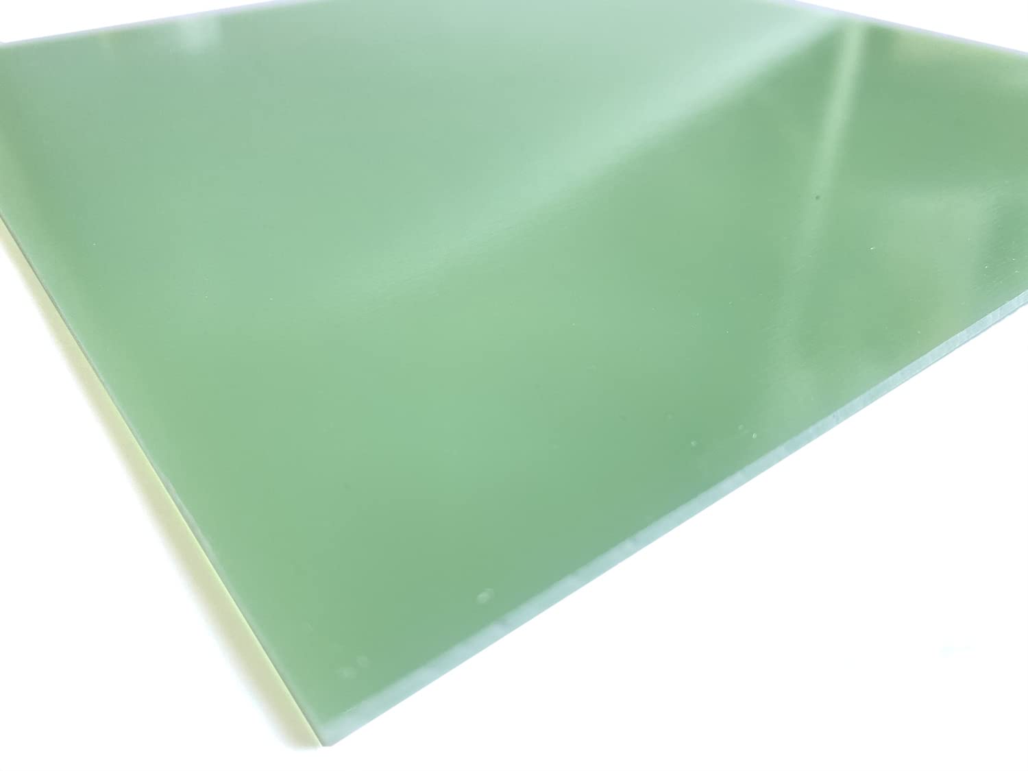 Snapklik.com : G10 Glass Fiber Sheet 200X200X20MM Water Green Color