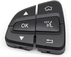 Amazon.co.jp: LOOPOI(ループイ) B;ack W205 W253 LHD RHD 車多機能ステアリングホイールスイッチ制御 ...