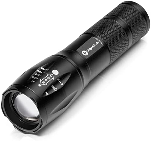 Outpost Tools Compact Flashlight, High Lumens Tactical Flashlights ...