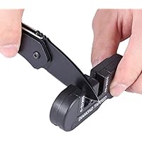 SWETON Pocket Keychain knife sharpener,Pocket Pal Multifunction ...