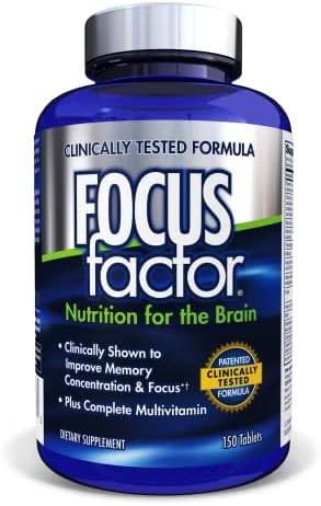 Amazon.com: Focus Factor Nutrition for The Brain Improved Memory ...