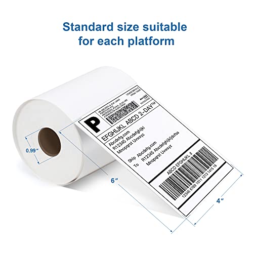 Snapklik.com : POLONO Genuine 4x6 Direct Thermal Shipping Labels ...
