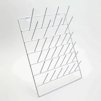 Lab Glassware Drying Rack, Mountable, Epoxy Coated Steel: Amazon.com ...