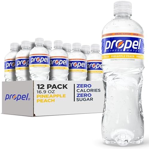 Amazon.com: Propel Immune Support, Pineapple Peach, 16.9 Fl Oz (Pack of 12)