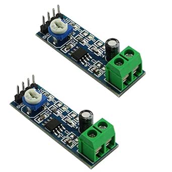 Amazon.com: Youliang 2pcs 20 Times LM386 Audio Amplifier Module with ...