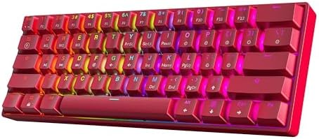 Amazon.com: HK GAMING GK61 60% v3 | Hotswap Mechanical Gaming Keyboard ...