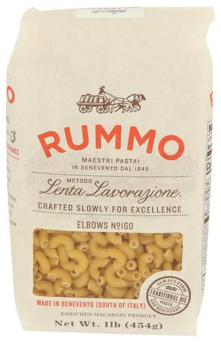 Amazon.com : Rummo Italian Pasta Elbows No. 160, Always Al Dente 16 oz ...