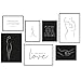 Amazon.de: Hyggelig Home Premium Poster Set - 7 passende Bilder in einem Set (Line Art, Ohne ...