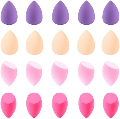 Amazon.com : Makeup Sponges for Face 20 PCS Set, Makeup Sponge for ...