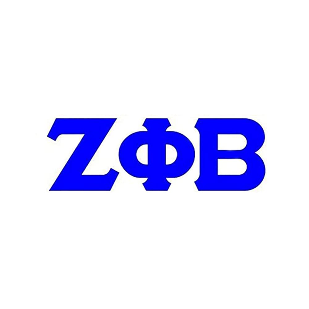 Zeta Greek Letter Blue