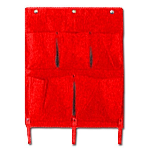 Amazon | TERAMOTO(テラモト)BMダストカー 専用ポケットE 赤 大 | 業務用ダストカート・清掃カート | 産業・研究開発用品 通販