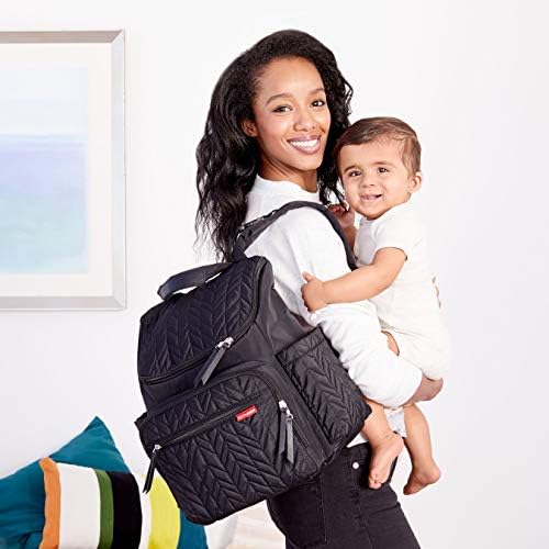 Skip Hop Diaper Bag Backpack: Forma, Multi-Function Baby Travel Bag ...