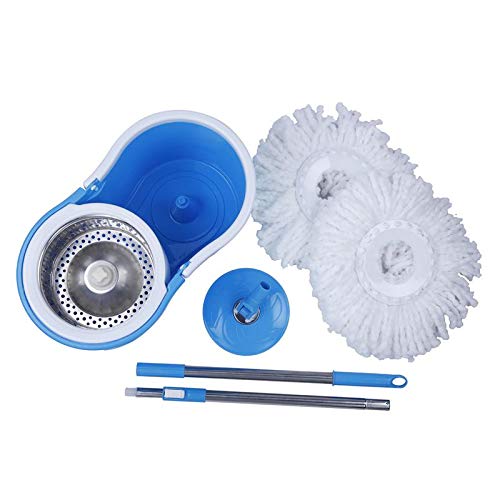City Clean 360 Degree Jolly Steel Bucket Magic Mop (Medium) : Amazon.in ...