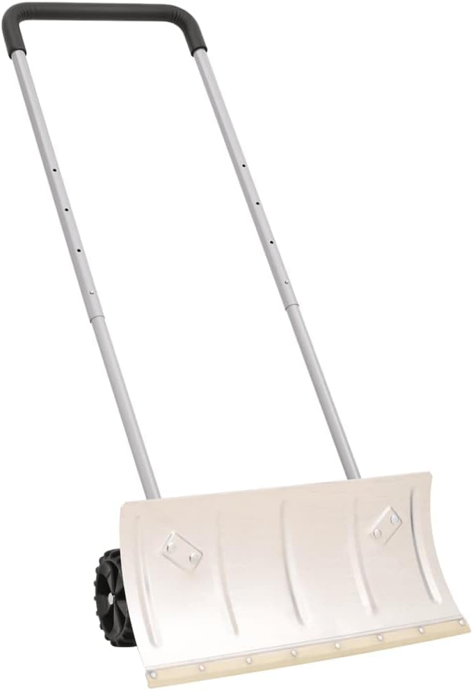 Gecheer Snow Shovel, Snow Scoop,Snow Scooper Steel Snow Pusher with ...