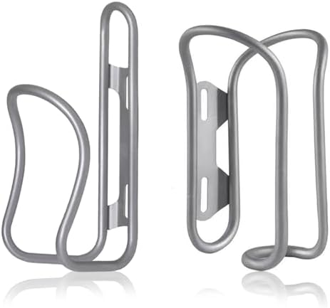 Amazon.com: Titanium Bike Water Bottle Cages, 2-Pack, Lightweight and ...