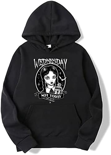 Wednesday Addams TV Series Merch Hoodies Logo Sweatshirt Men/Women Long ...