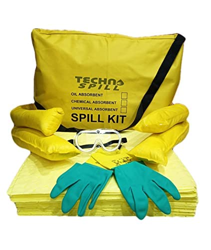 TECHNOSPILL Chemical Spill Control Kit (Absorb: Hospital Chemicals ...