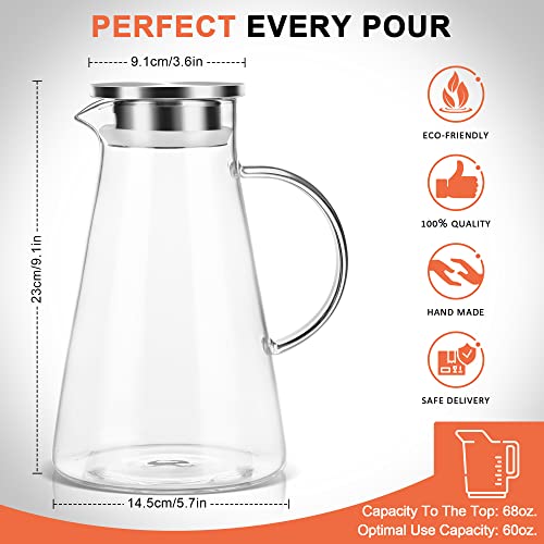 The 11 Best SUSTEAS Glass Pitchers of 2026 [Verified] - Cherry Picks