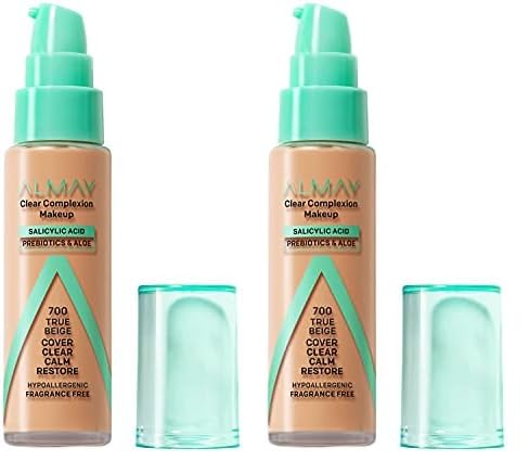Amazon.com : Almay Clear Complexion Acne Foundation Makeup with ...
