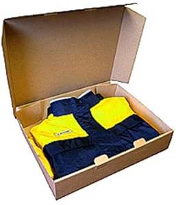 Amazon.com: Double Wall Brown Cardboard Garment Dispatch Boxes ...