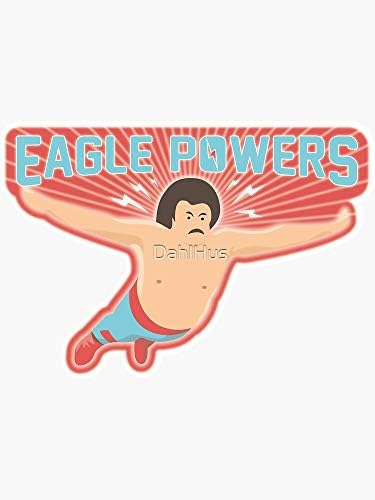 Amazon.com: Nacho Libre Eagle Powers Sticker - Sticker Graphic ...