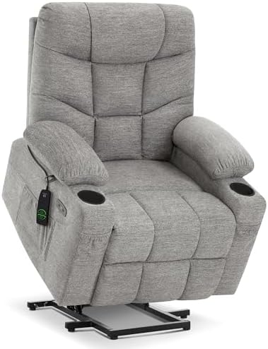 Amazon.com: MCombo Power Lift Recliner Chair with Extended Footrest for ...