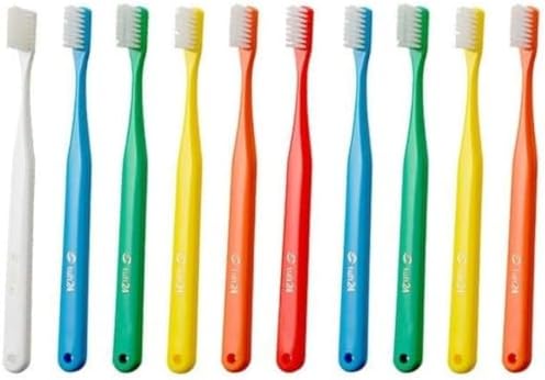 Amazon.com : Japanese Toothbrush Oral Care Tuft24 Capless Pack of 10 ...