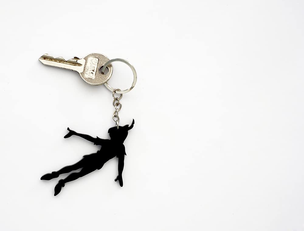 Amazon.com: Key chain - Peter Pan Silhouette No.1 : Automotive