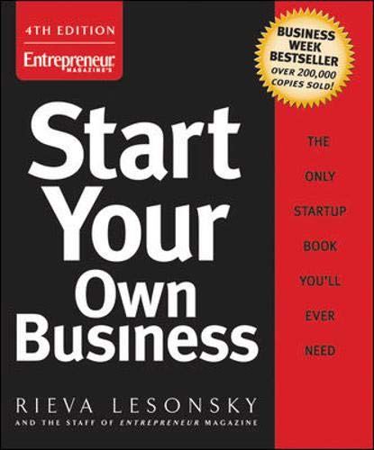 Start Your Own Business: Lesonsky,Rieva: 9781599180816: Amazon.com: Books
