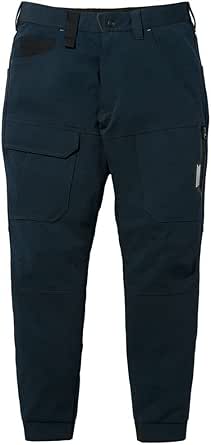 Amazon.co.jp: 寅壱 ジョガーパンツ 9276-235 TORAICHI ストレッチ CORDURA ナイロン 綿混 通年 作業着 作業服 プロユニステッカー付 : ファッション