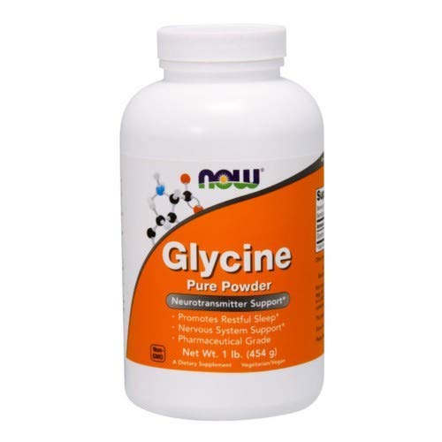 Amazon.com : Glycine Powder, 1 Lb. by Now Foods (Pack of 6) : Herbal ...