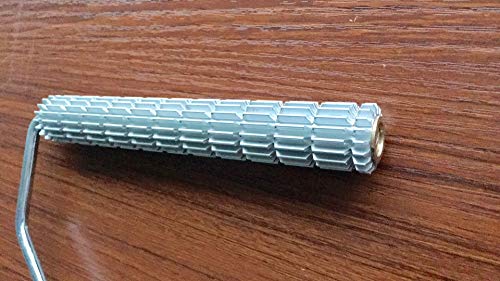 3" or 6" SLOTTED PADDLE ROLLER fiberglass laminating roller bubble ...