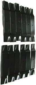 Amazon.com : 88773, 82325 12 USA Made Blades for Bush Hog Several 6 ...