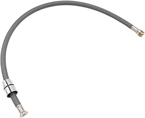 Overhil1s 50cm/60cm/85cm/150cm/180cm F1/2 M15*1 Nylon Braided Flexible Water Hose For Kitchen ...