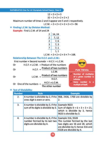 Buy Oswaal One For All Olympiad Previous Years Solved Papers, Class-5 ...