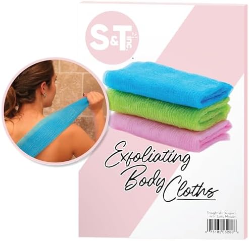 Amazon.com: 5 Pcs Exfoliating Washcloth Towel, Japanese Exfoliating ...