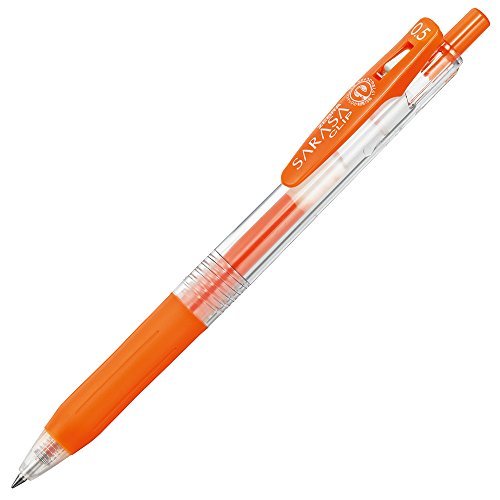 Zebra Rollerball Pen Mulan Clip 0.5 – P – JJ15 – g-ror Red Orange Japan ...