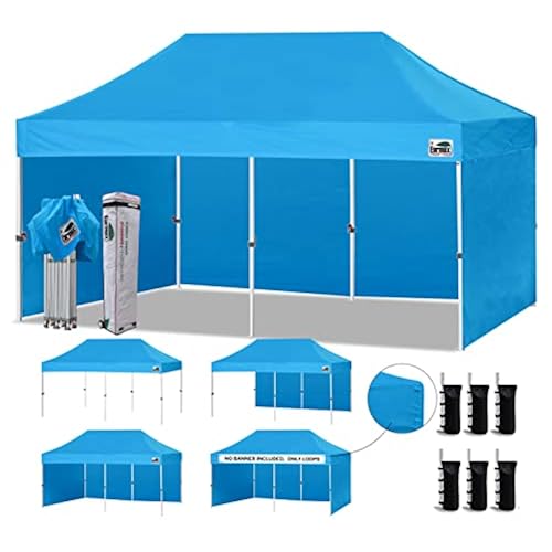 Snapklik.com : Eurmax USA 10x20 Ez Pop-up Canopy Tent Commercial ...