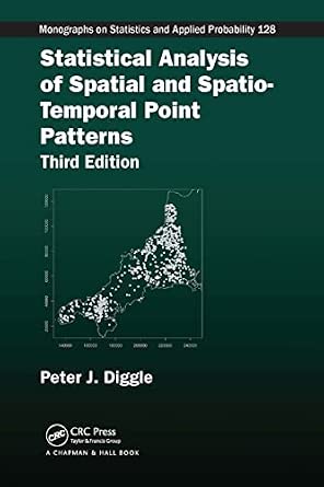 Statistical Analysis of Spatial and Spatio-Temporal Point Patterns ...