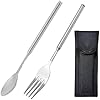 Amazon.com: Nanddi Extendable Fork, Durable Stainless Steel Telescopic ...