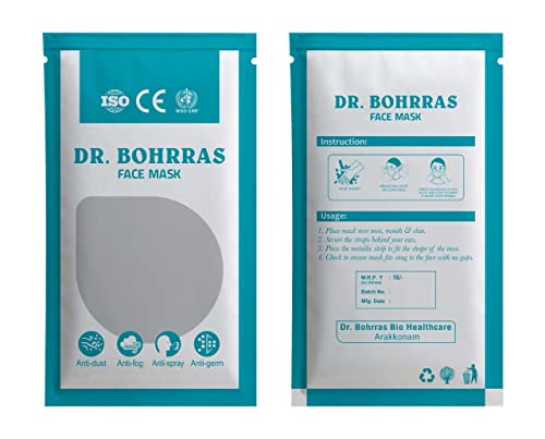 Dr.Bohrras Mask Elastic 3ply With Meltblown Filter Single or ...