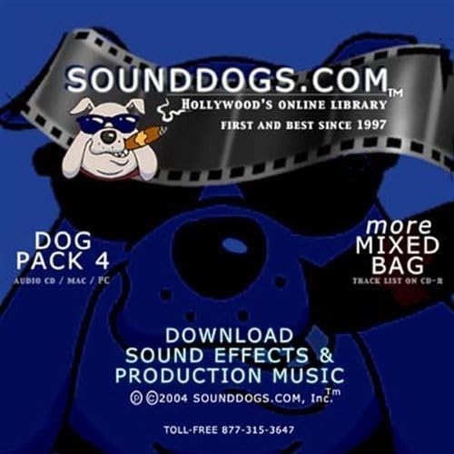 Various Artists, Sounddogs - Dog Pack 4 Sound Effects CD - Amazon.com Music