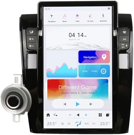 Amazon.com: NAKEVICH 13.6 Inch Qualcomm Android Car Radio for Toyota ...