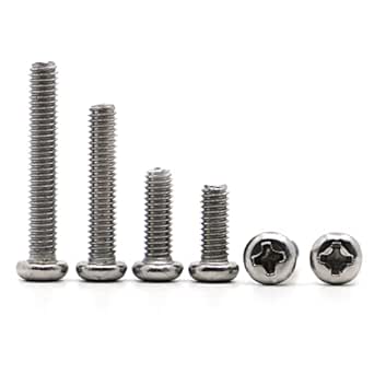 Nuts and Bolts Set,5-20pcs* M1 M1.2 M1.4 M1.6 M2 M2.5 M3 M4 M5 M6 M8 GB818 DIN7985 Length 30 ...