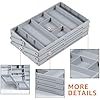 Amazon.com: 2/3 Tier Drawer Organizer, Collapsible Multi Level Drawer ...