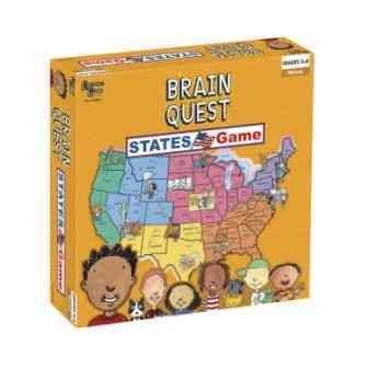 Brain Quest - States Game : University Games: Amazon.com.tr: Kitap