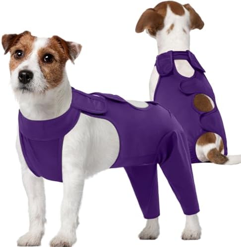 Amazon.com: Kuoser Thigh Wound Protective Sleeve for Dogs, Dog Surgery ...