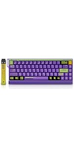 Amazon.com: ZMX MADLIONS MAD 60 HE Rapid Trigger RGB Gaming Keyboard,60 ...