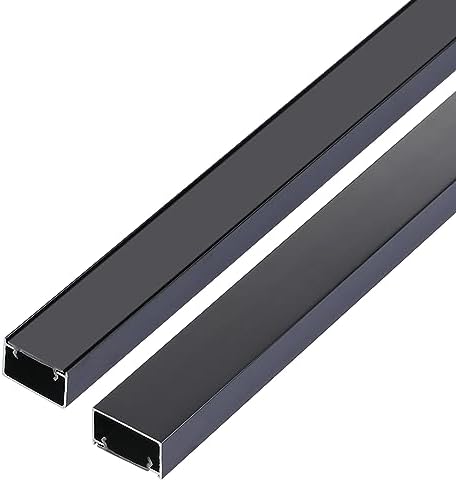 Amazon.com: Electriduct 1" Plastic Flanged Wire Guard Cable Raceway ...